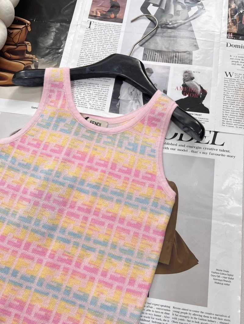 Top mirror Fendi Vest