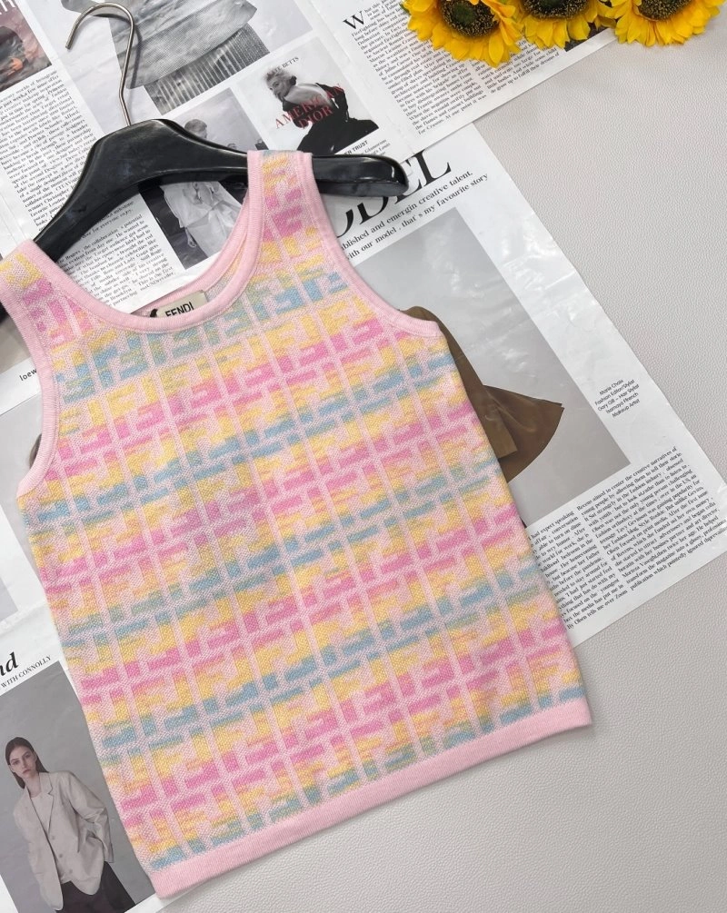 Top mirror Fendi Vest