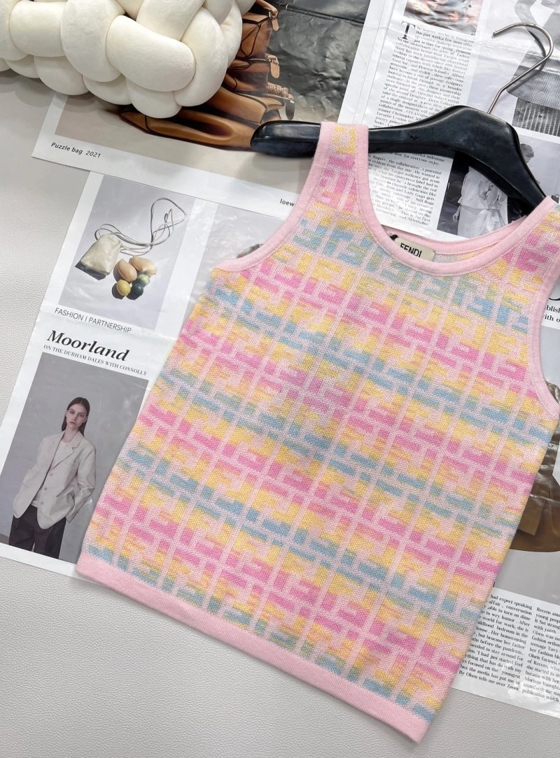 Top mirror Fendi Vest