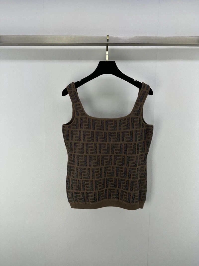 Brand-authenticated Fendi Vest