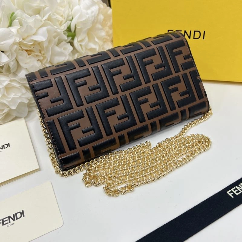 Brand-authenticated Fendi Wallets Purse