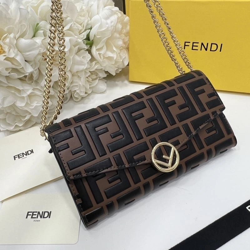 Brand-authenticated Fendi Wallets Purse