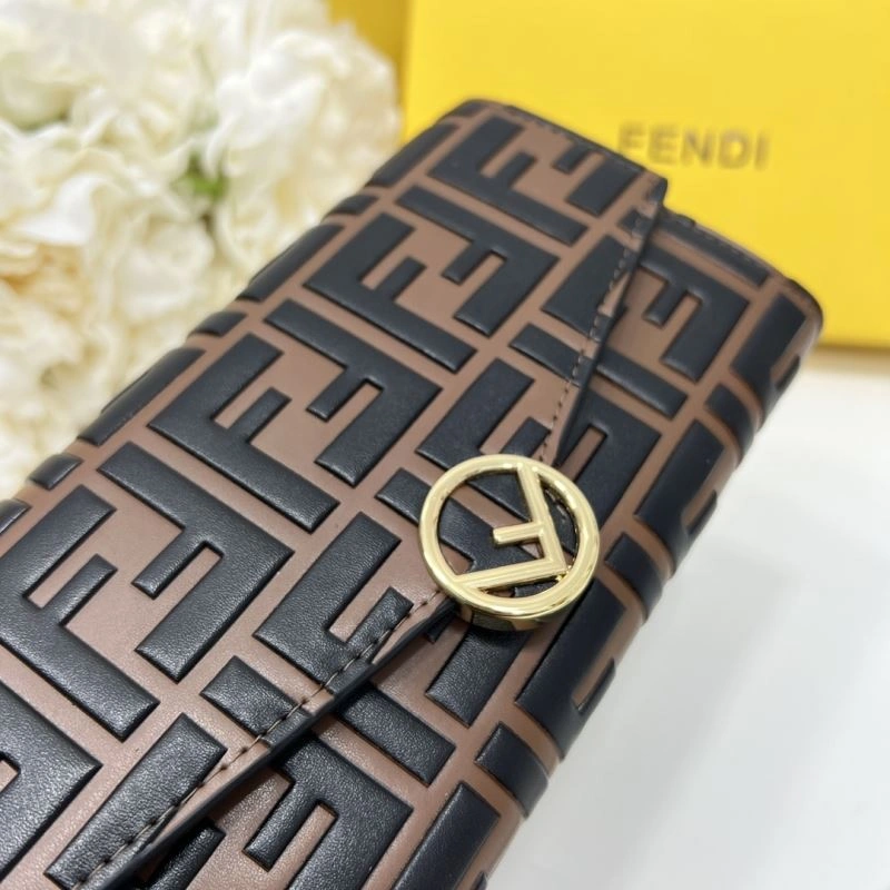 Brand-authenticated Fendi Wallets Purse