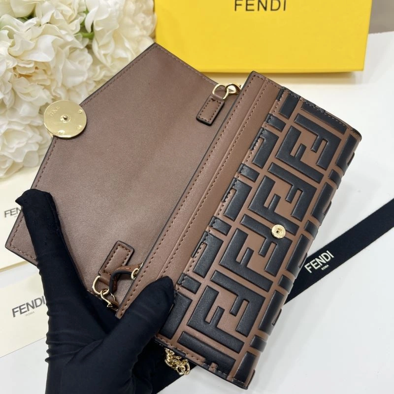 Brand-authenticated Fendi Wallets Purse