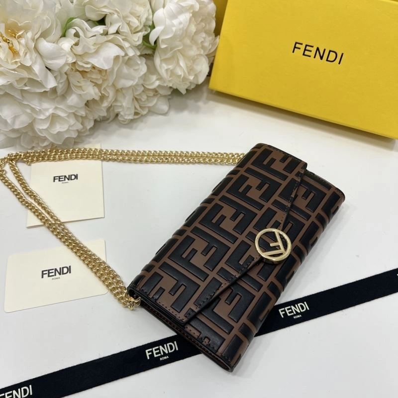 Brand-authenticated Fendi Wallets Purse