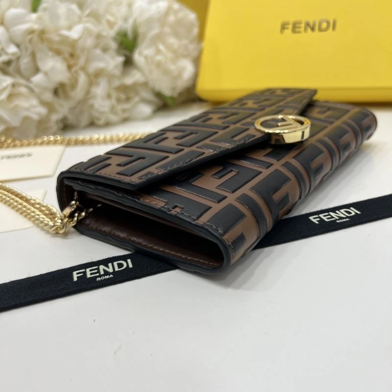 Brand-authenticated Fendi Wallets Purse