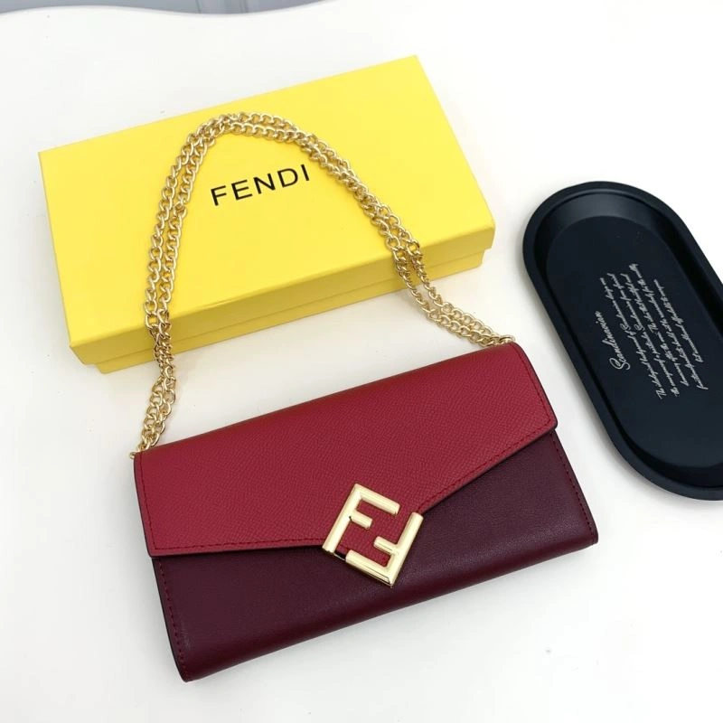 Brand-authenticated Fendi Wallets Purse
