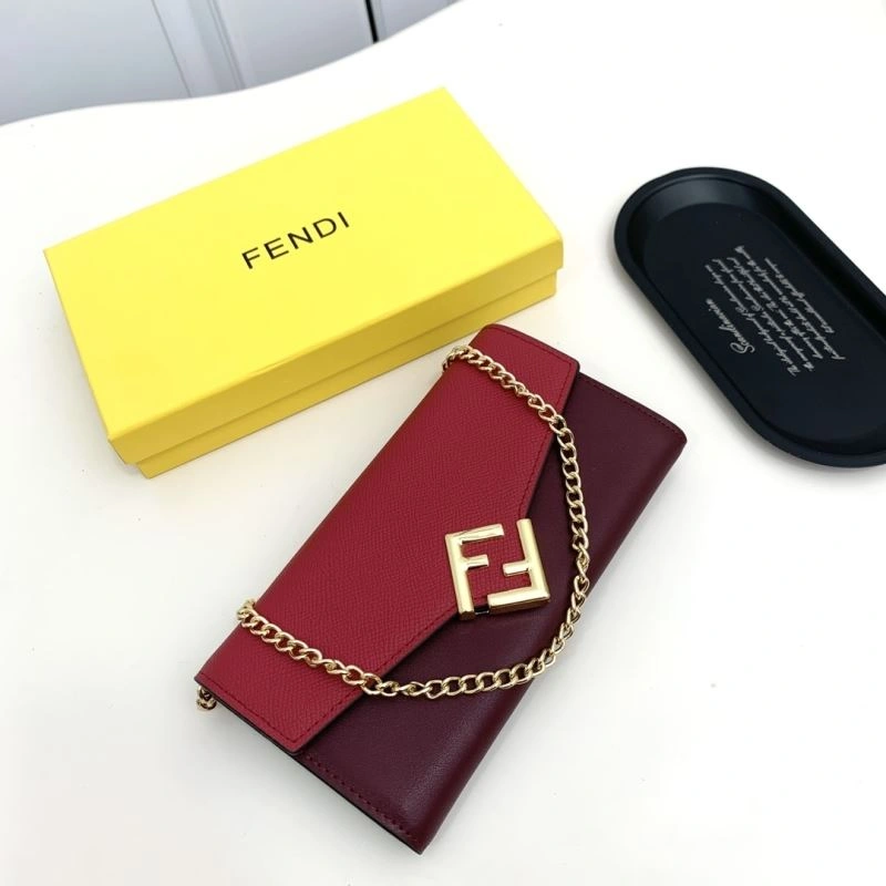Brand-authenticated Fendi Wallets Purse