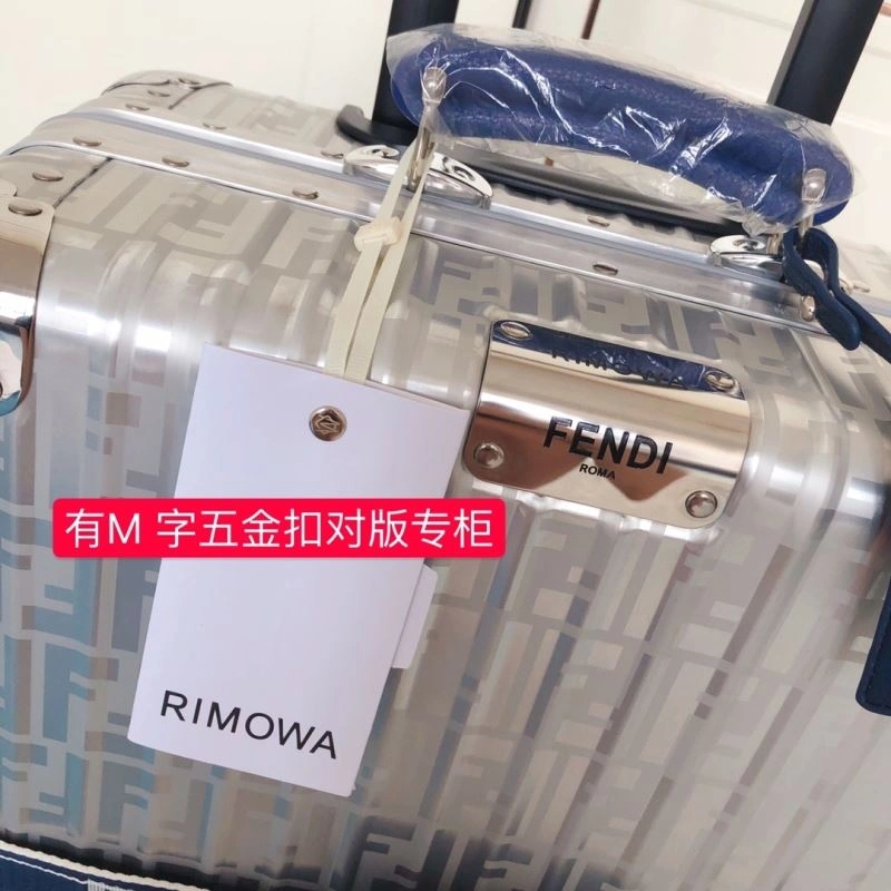 Real Fendi x Rimowa Suitcase