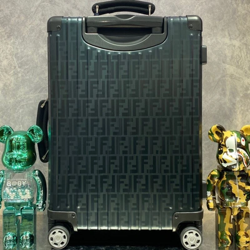 High fidelity Fendi x Rimowa Suitcase