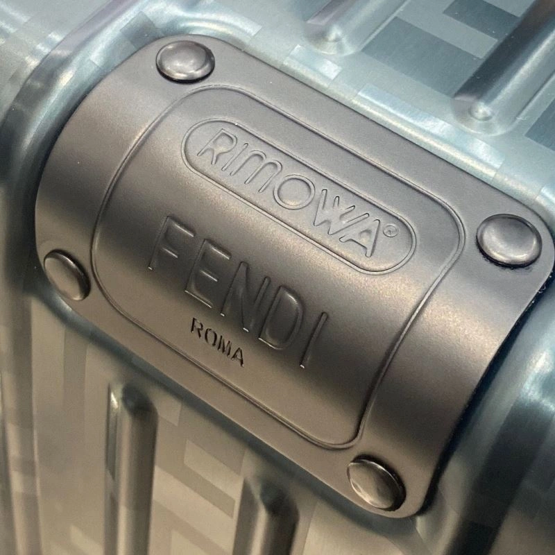 High fidelity Fendi x Rimowa Suitcase