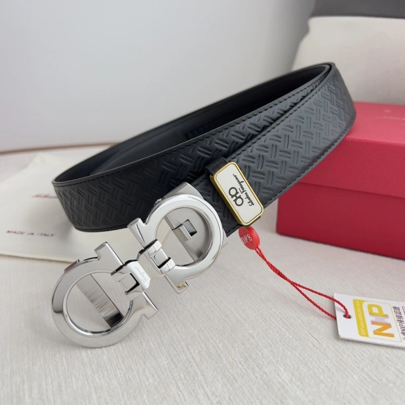 Brand-authenticated Ferragamo Belts