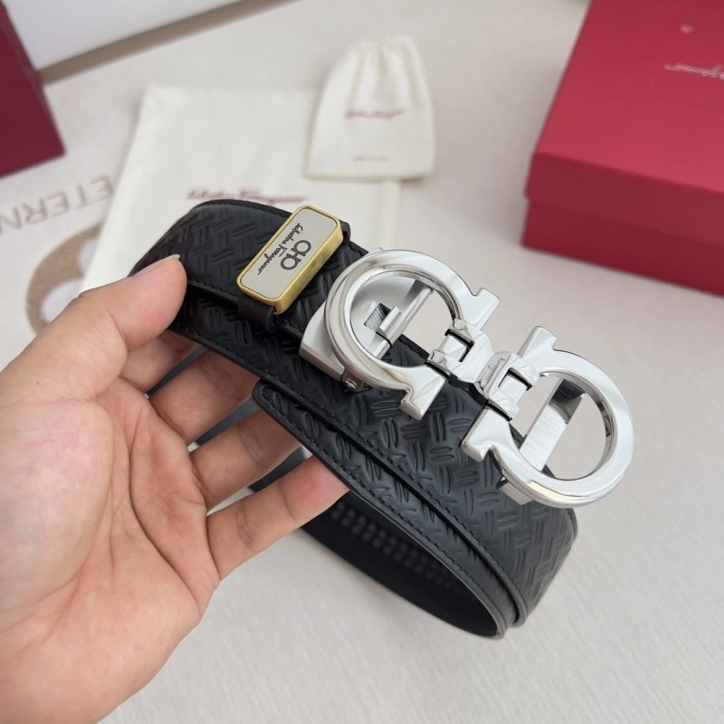 Brand-authenticated Ferragamo Belts