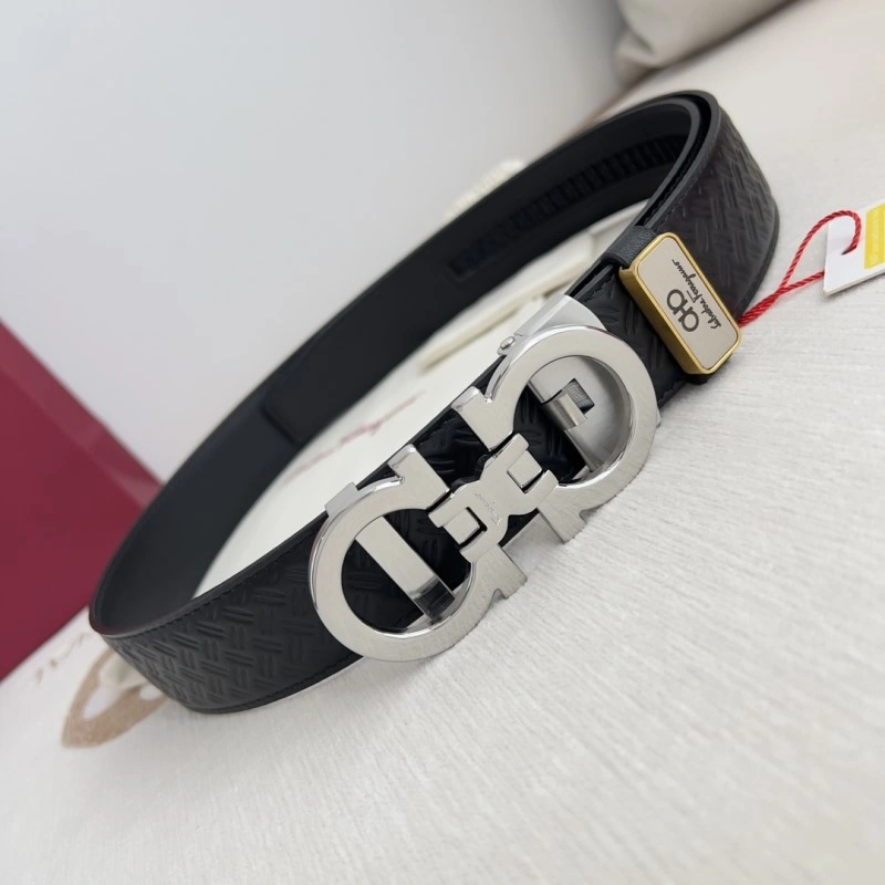 Brand-authenticated Ferragamo Belts