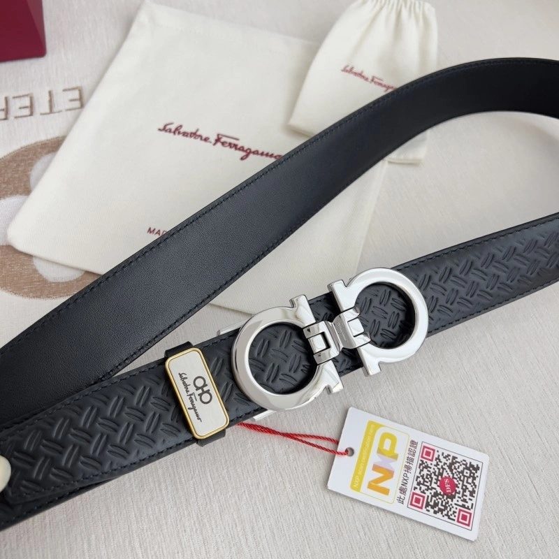 Brand-authenticated Ferragamo Belts