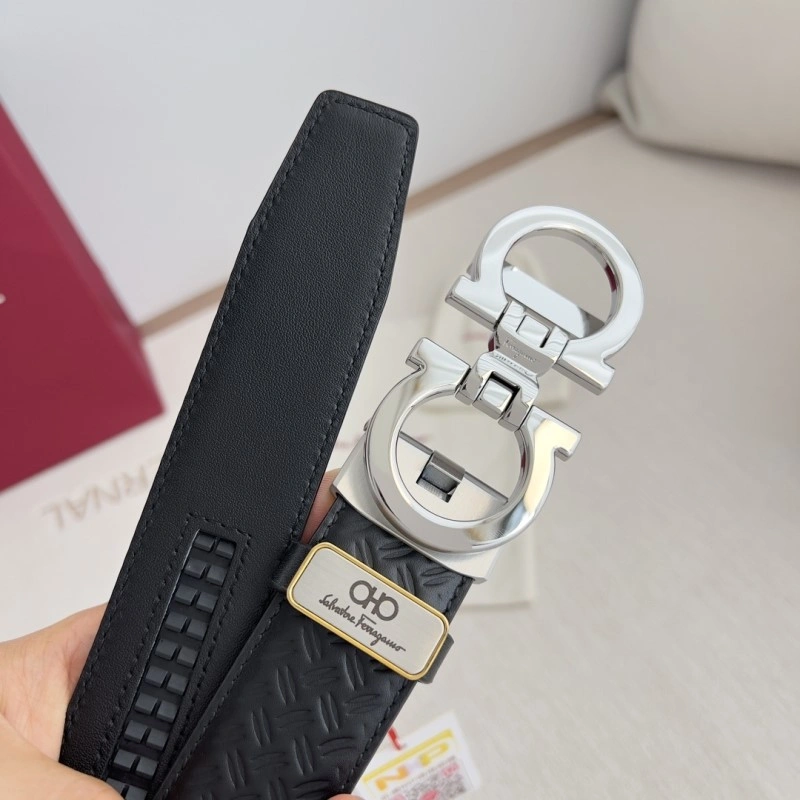 Brand-authenticated Ferragamo Belts