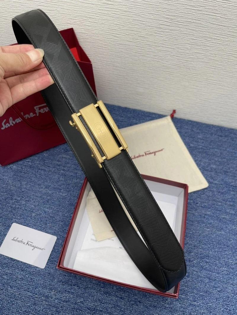 Brand-authenticated Ferragamo Belts