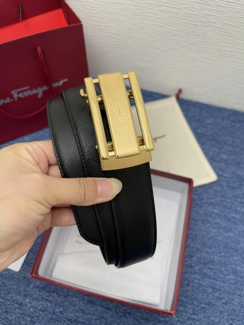 Brand-authenticated Ferragamo Belts
