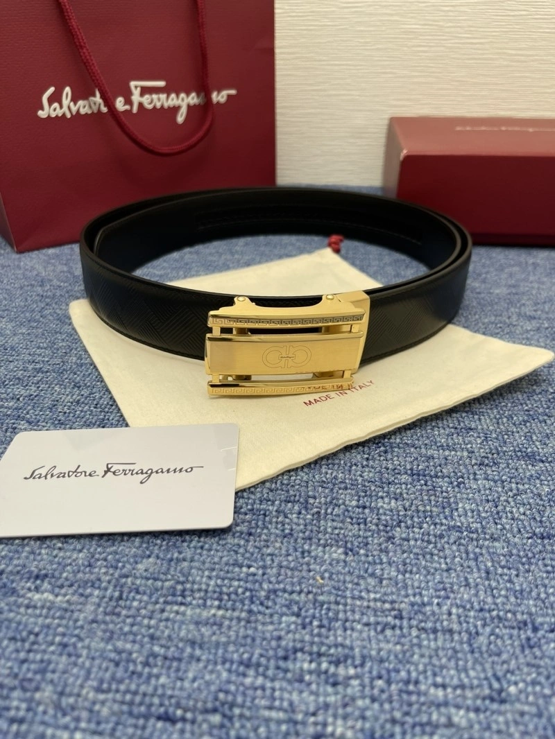 Brand-authenticated Ferragamo Belts