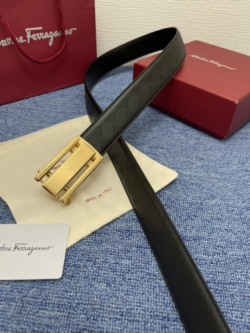 Brand-authenticated Ferragamo Belts