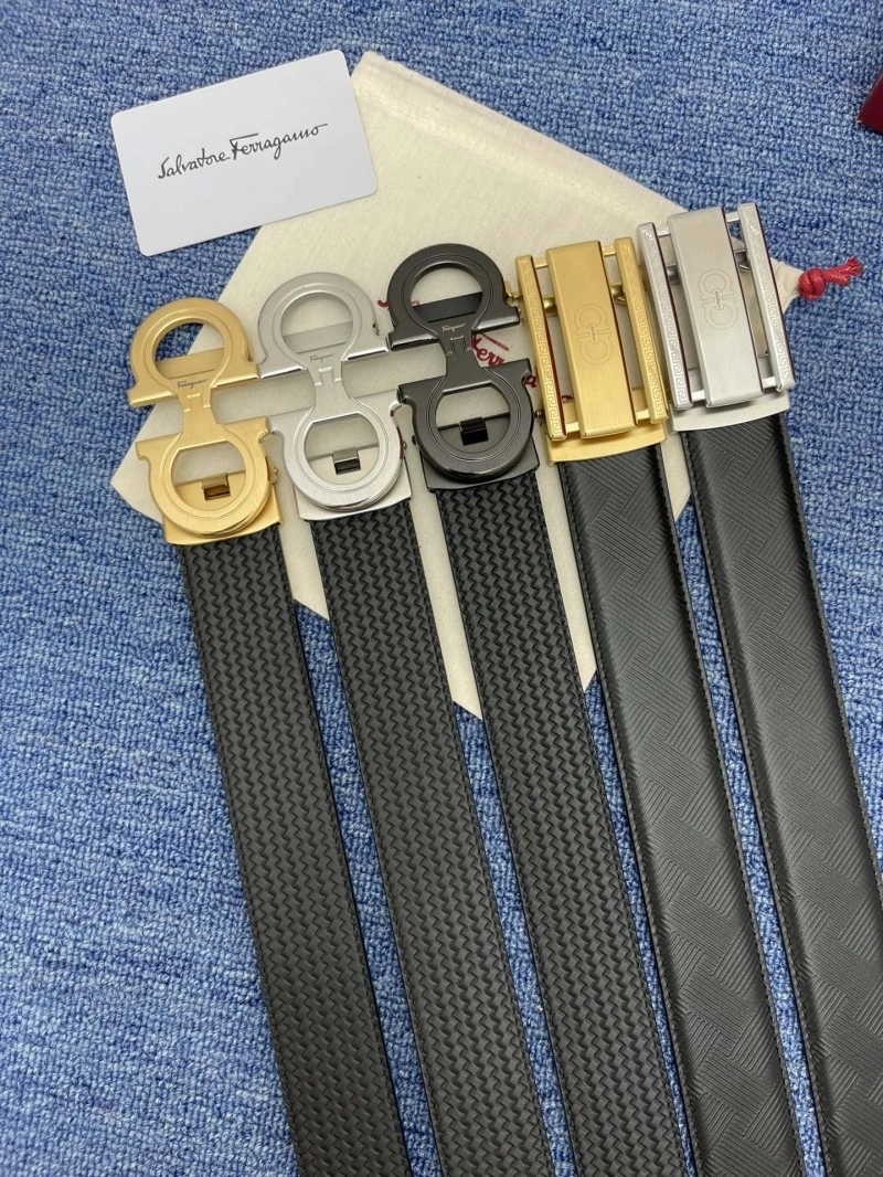 Brand-authenticated Ferragamo Belts