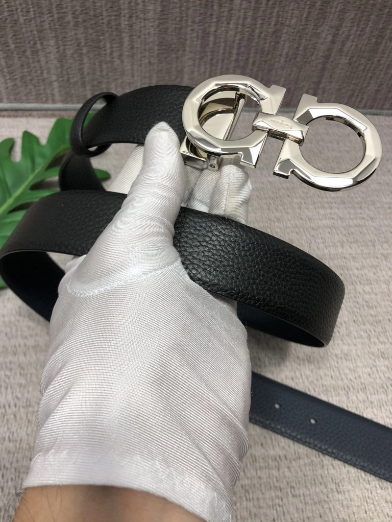 Brand-authenticated Ferragamo Belts