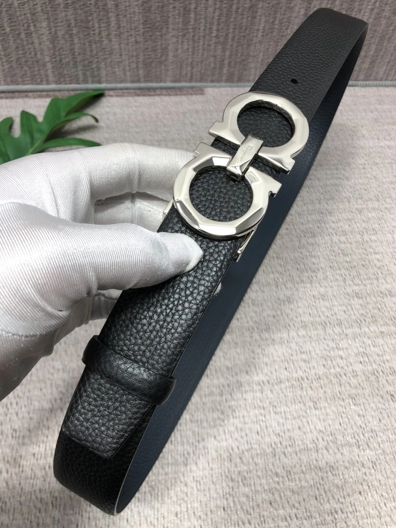 Brand-authenticated Ferragamo Belts