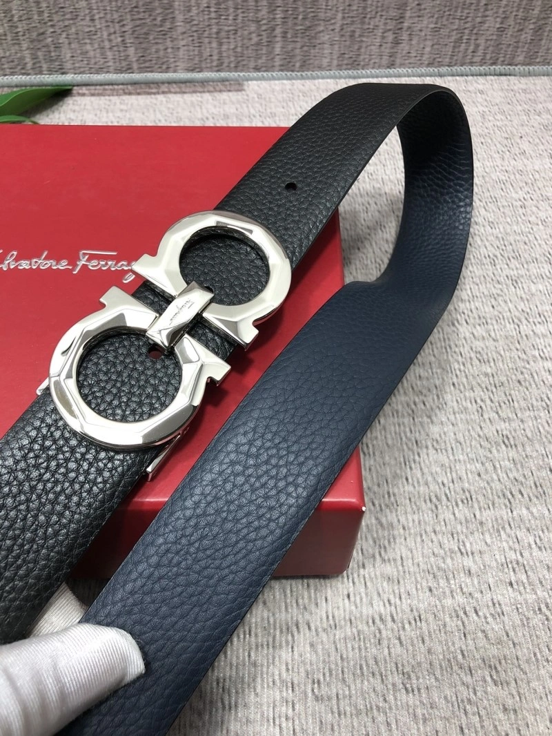 Brand-authenticated Ferragamo Belts