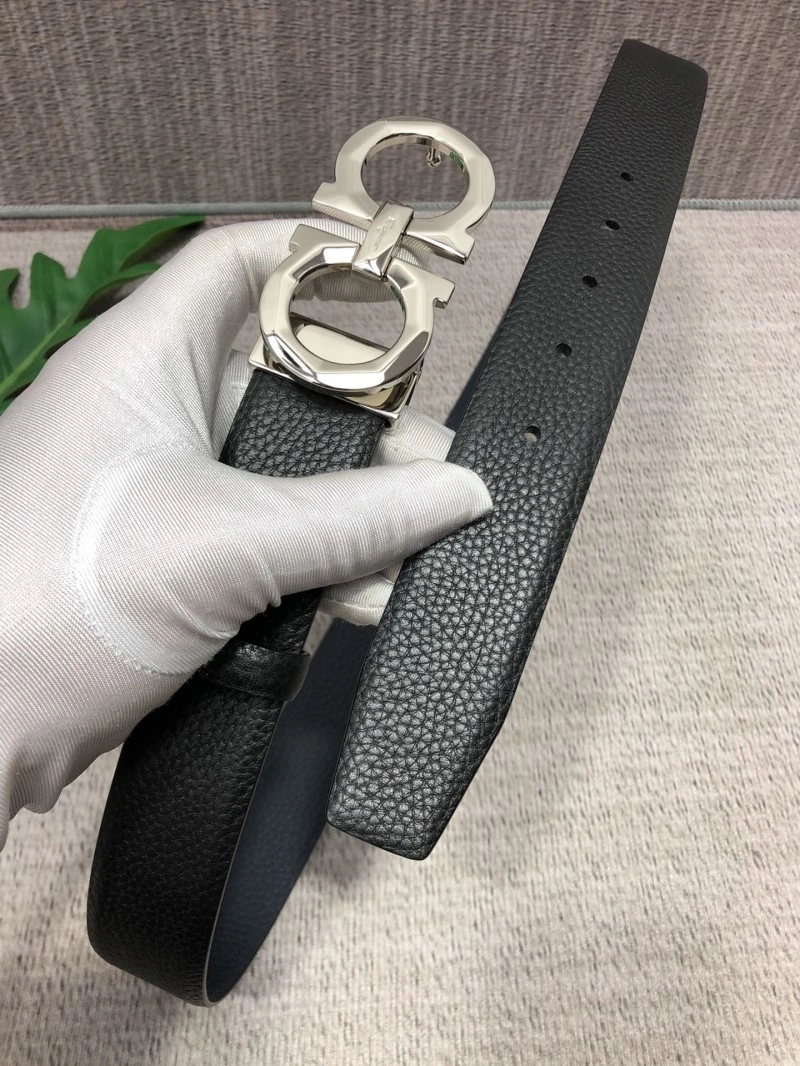 Brand-authenticated Ferragamo Belts