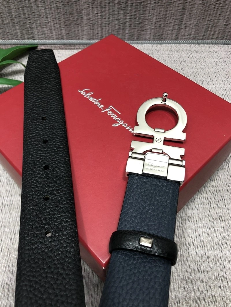 Brand-authenticated Ferragamo Belts