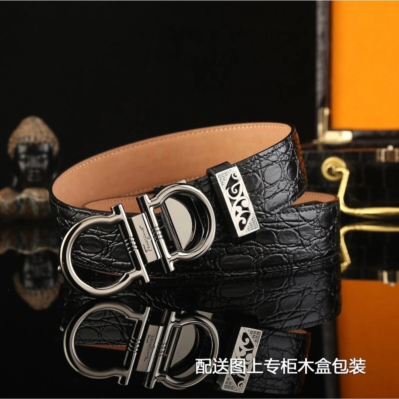 Brand-authenticated Ferragamo Belts