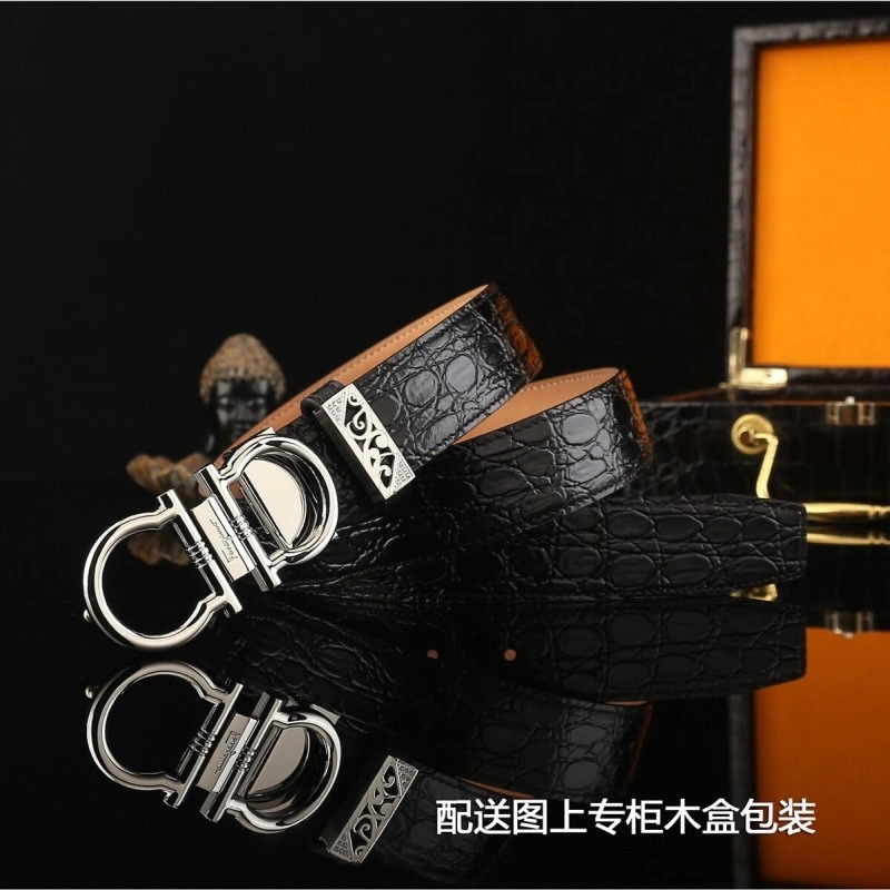 Brand-authenticated Ferragamo Belts