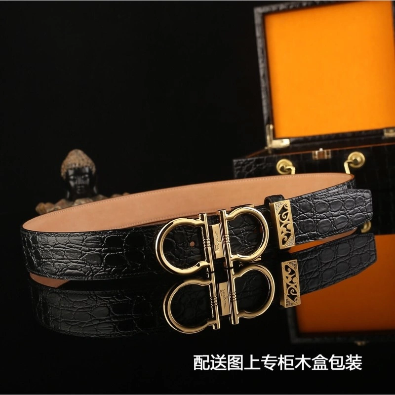 Brand-authenticated Ferragamo Belts