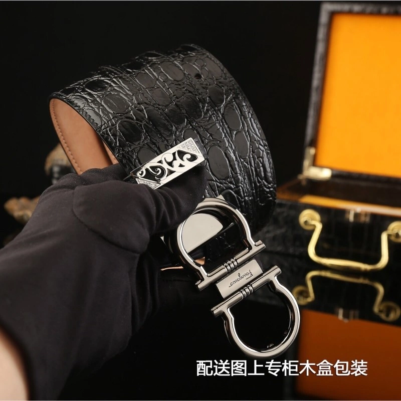 Brand-authenticated Ferragamo Belts