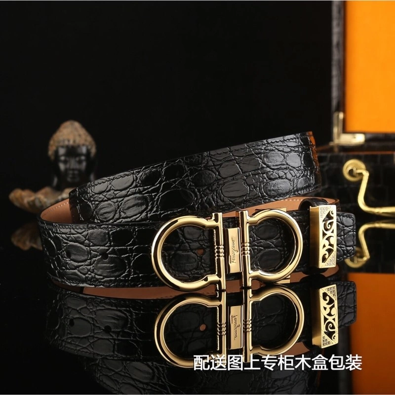 Brand-authenticated Ferragamo Belts