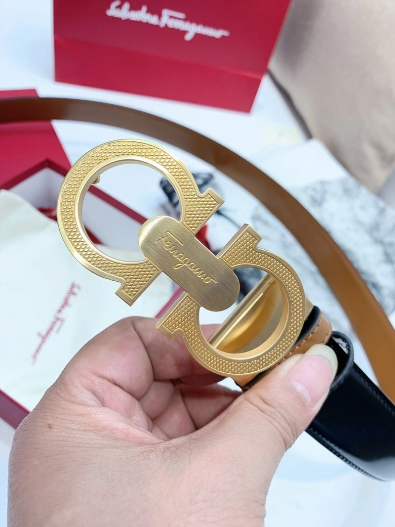 Brand-authenticated Ferragamo Belts