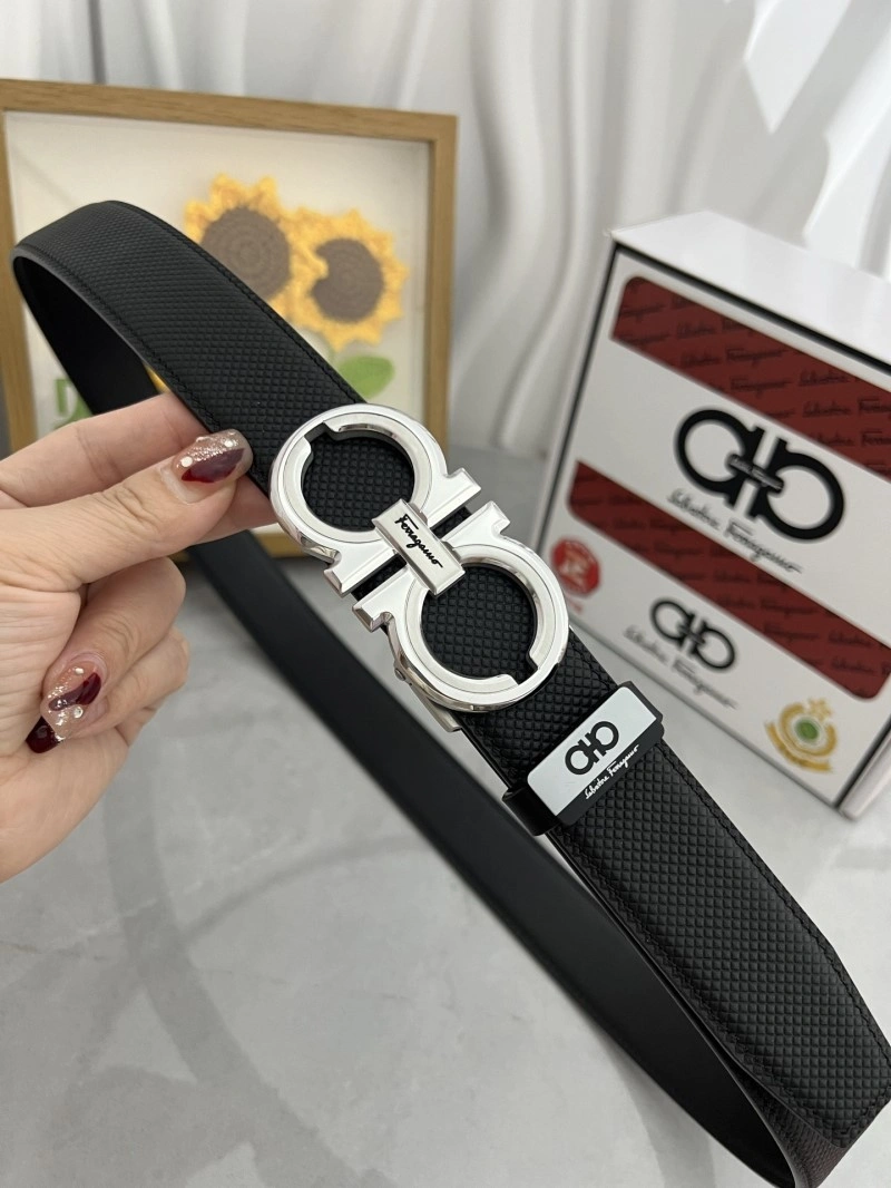 Brand-authenticated Ferragamo Belts