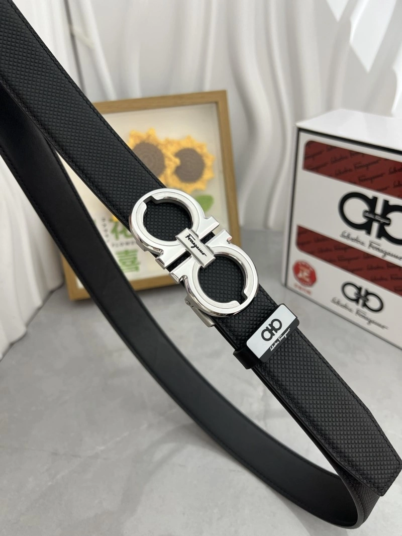 Brand-authenticated Ferragamo Belts