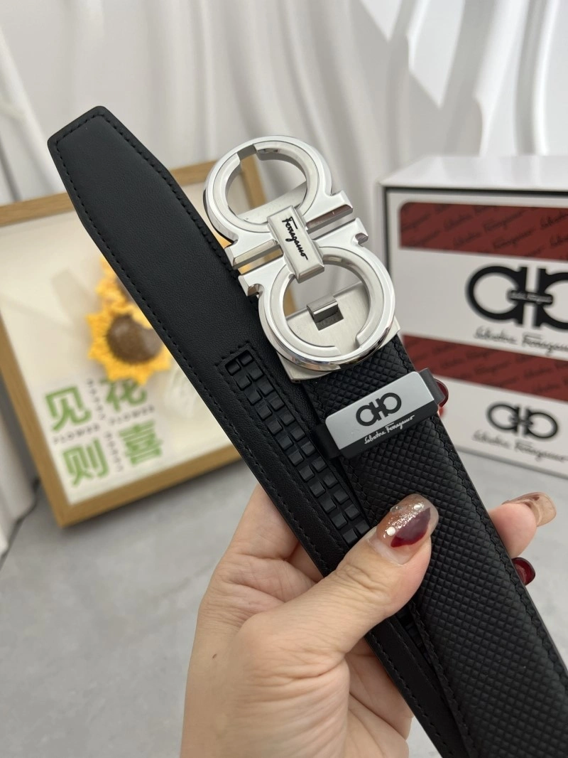 Brand-authenticated Ferragamo Belts