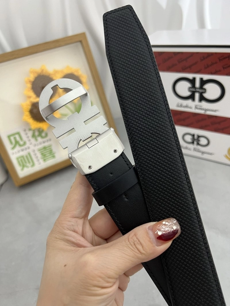 Brand-authenticated Ferragamo Belts
