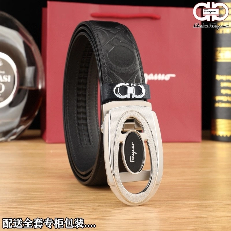 Brand-authenticated Ferragamo Belts