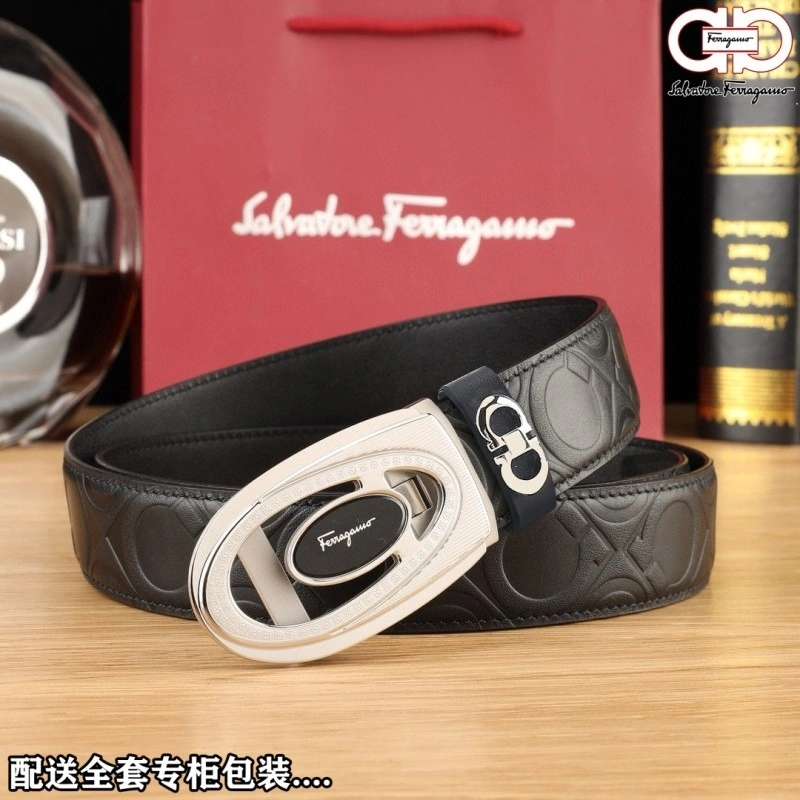 Brand-authenticated Ferragamo Belts