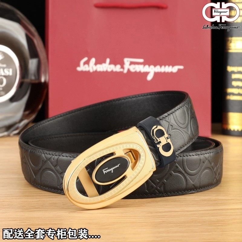 Brand-authenticated Ferragamo Belts