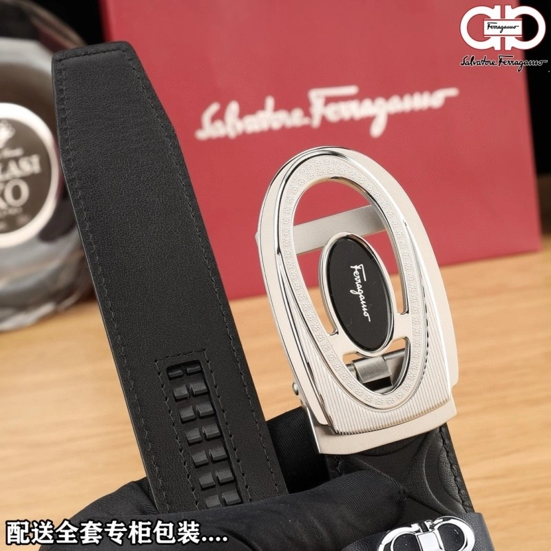 Brand-authenticated Ferragamo Belts