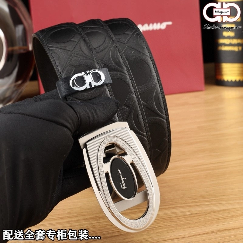 Brand-authenticated Ferragamo Belts