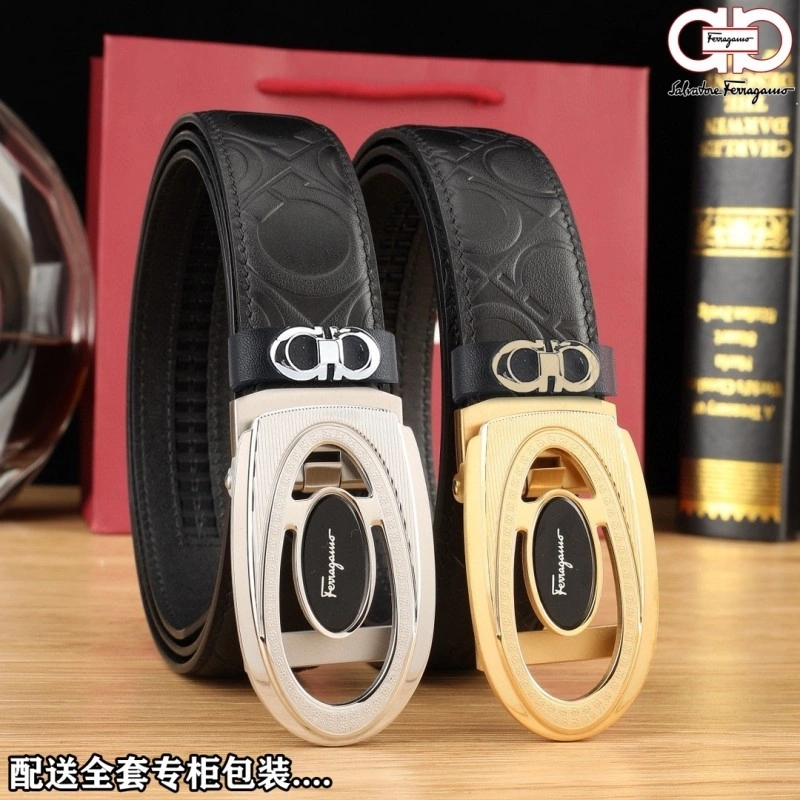 Brand-authenticated Ferragamo Belts