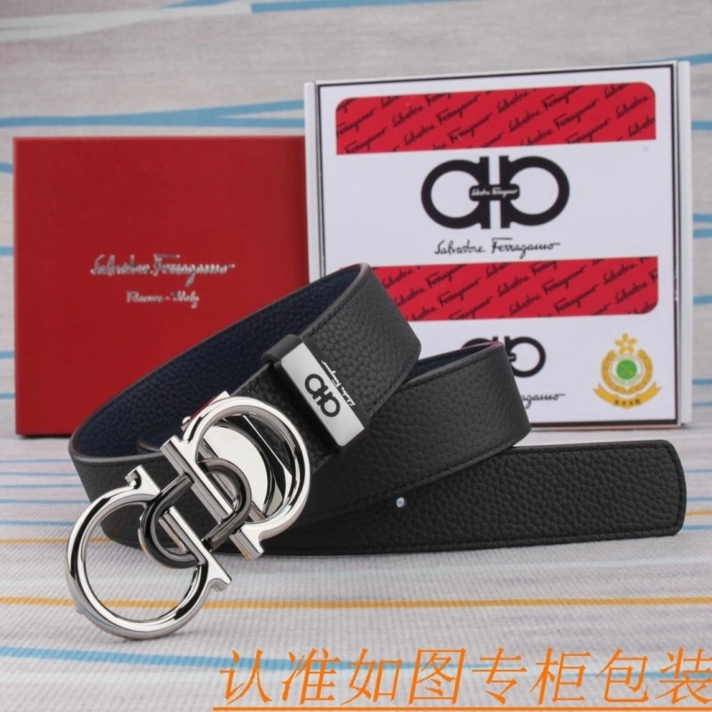Brand-authenticated Ferragamo Belts