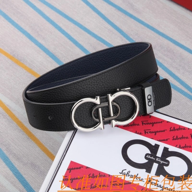 Brand-authenticated Ferragamo Belts