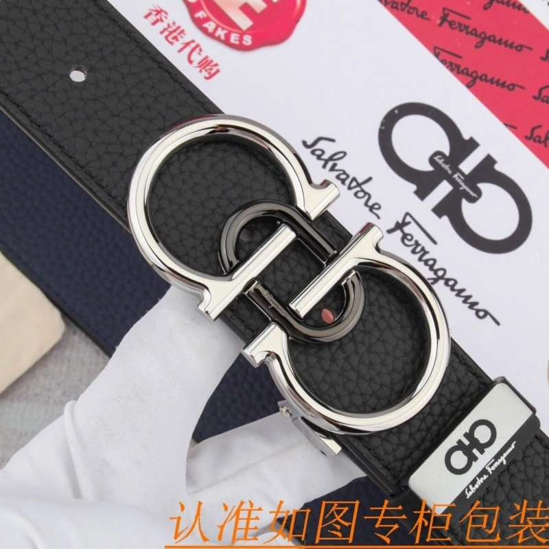 Brand-authenticated Ferragamo Belts