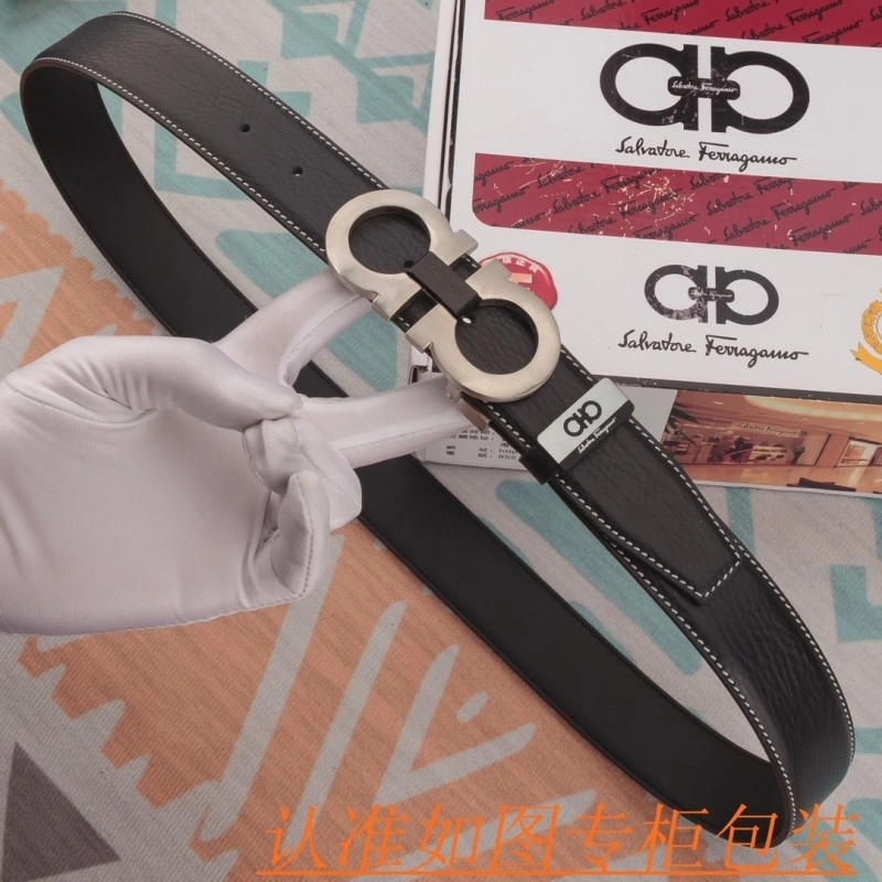 Brand-authenticated Ferragamo Belts